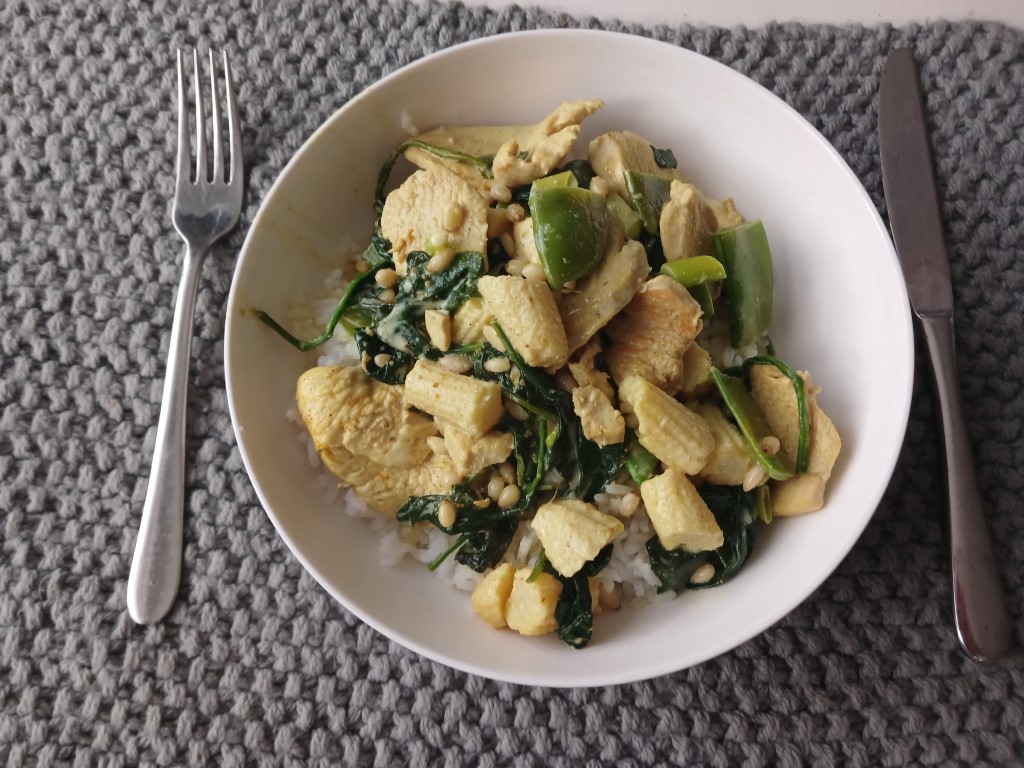 Green Chicken Curry – The Upper Hutt Connection