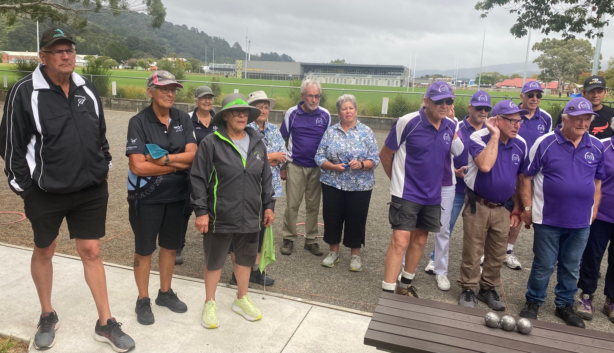 Scenes from Upper Hutt Petanque’s 2025 Swiss Doubles at Maidstone Park ...