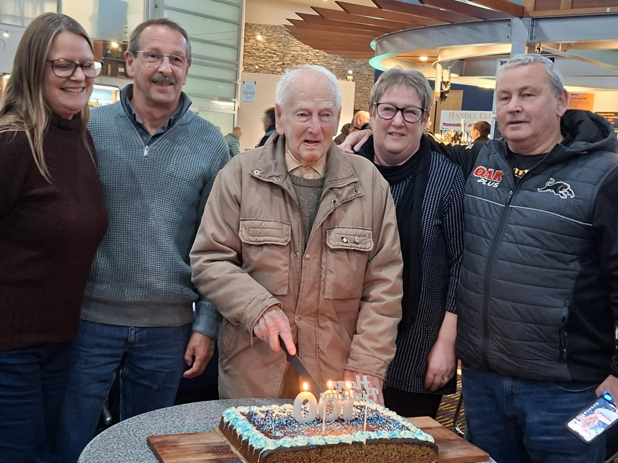 Upper Hutt Cossie Club member Henry Fawbert celebrates his 100th ...
