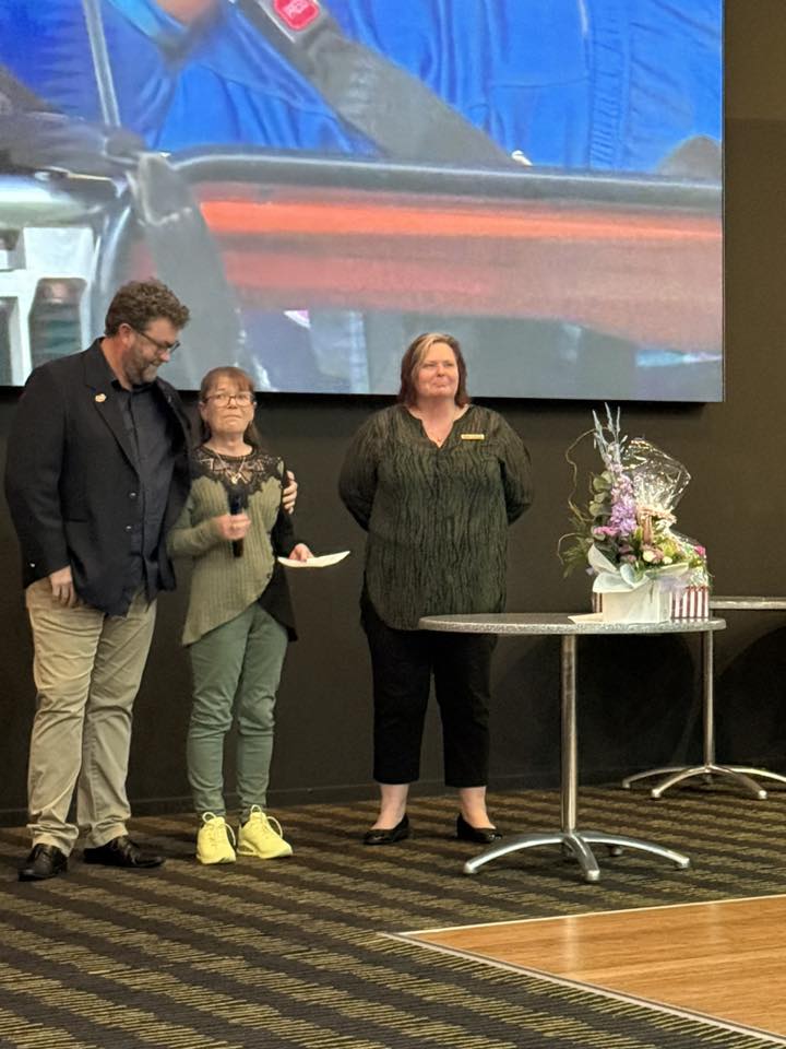Upper Hutt Cossie Club celebrates Tania Brown and Kathy Jones serving ...