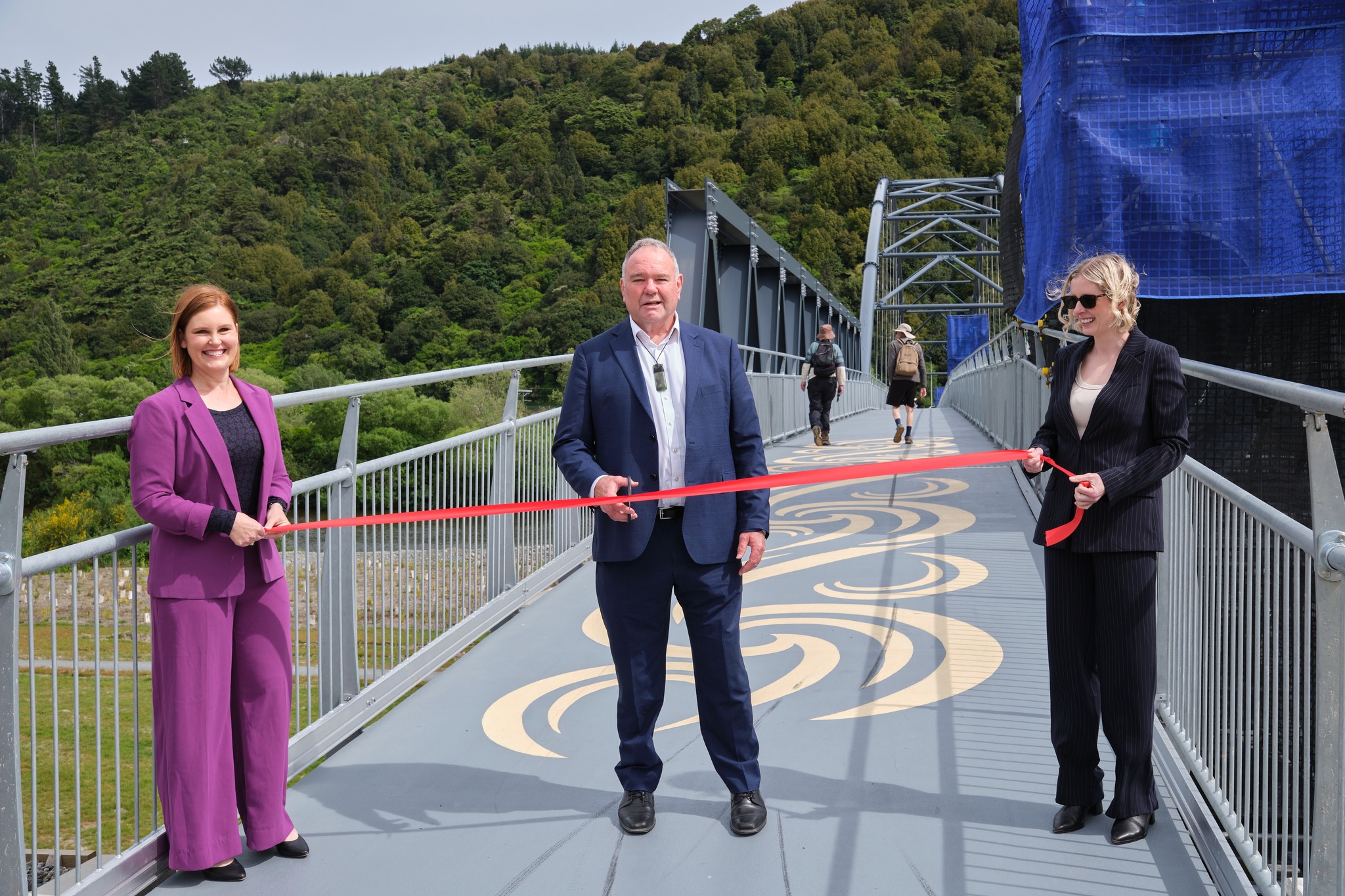 Official karakia ceremony to celebrate the completion of Whakawhirinaki ...