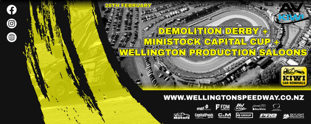 Kiwi Car Removals Demolition Derby + Ministock Capital City Cup ...